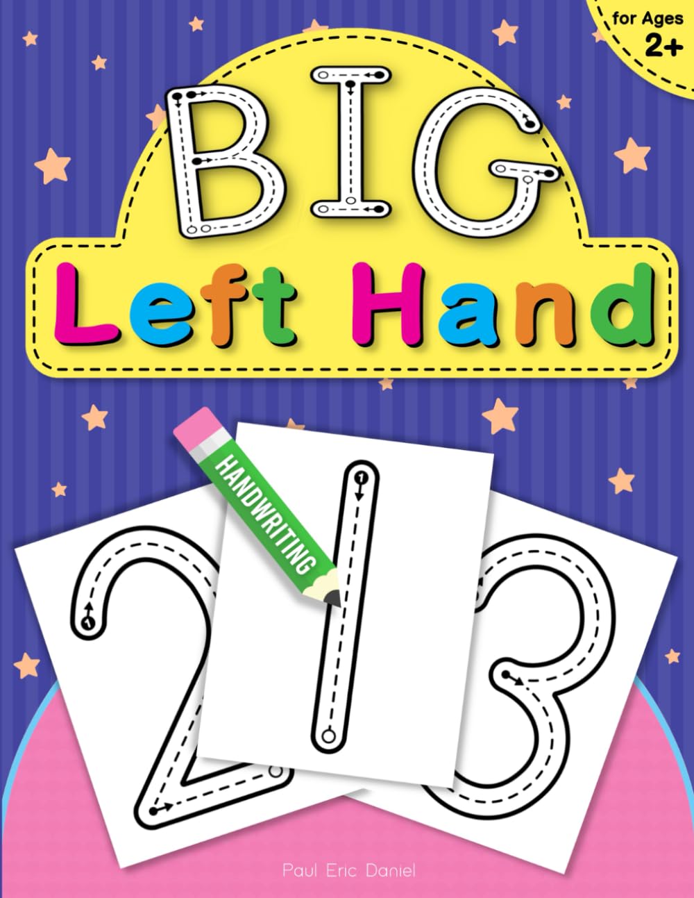 BIG Numbers Handwriting Practice for Left Handed Kids Ages 2+ | Left ...