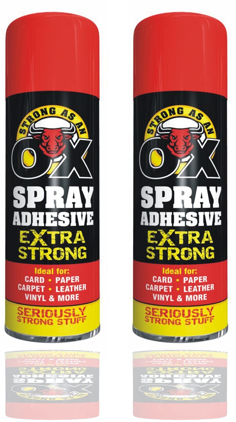 Adhesive Spray, 500ml Adhesive Glue Spray for Carpet Foam Fabric Craft ...