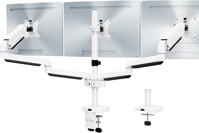 Amazon.com: MOUNT PRO Triple Monitor Mount, 3 Monitor Desk Mount for ...