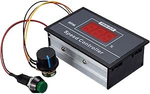 PMW 6-60V 12V 24V 36V 48V 30A PWM DC Motor Speed Controller , Speed ...