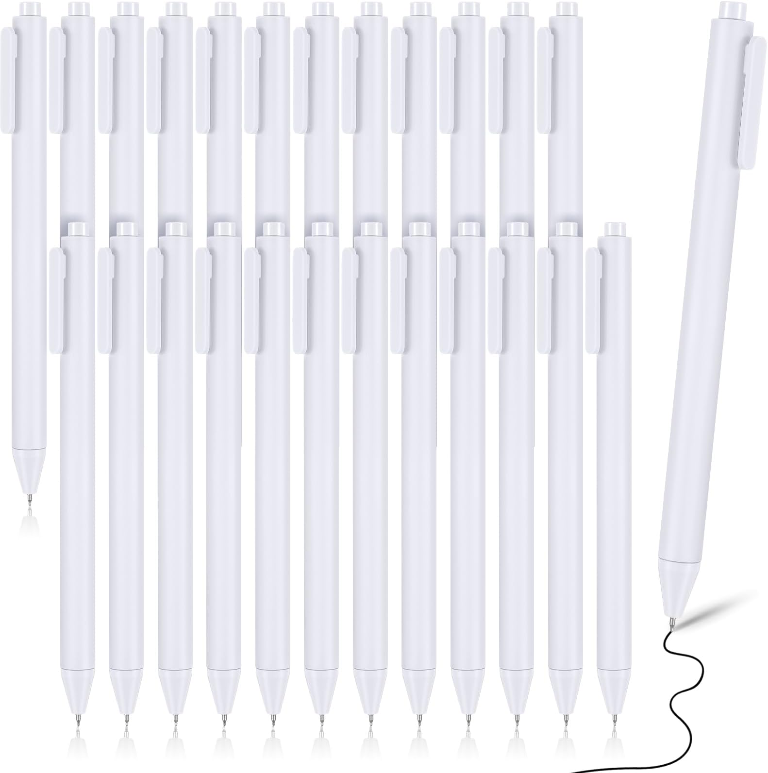 Amazon.com: Poppin Retractable Gel Pens - Fine Point Pens for ...