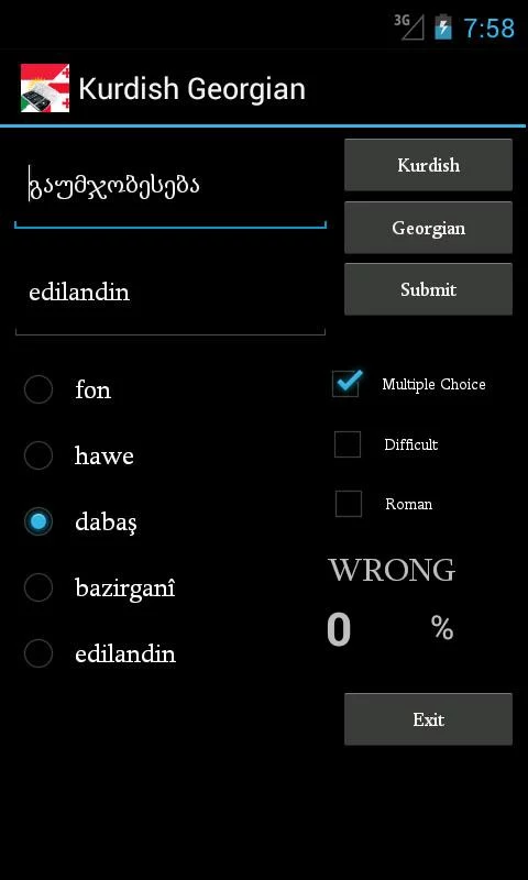 Georgian Kurdish Dictionary:Amazon.com:Appstore for Android