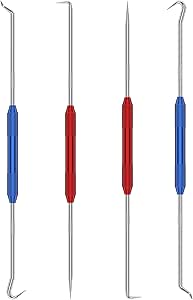 Amazon.com: 4Pcs Double Pointed Scriber, Metal Scribe Tool Hook and ...