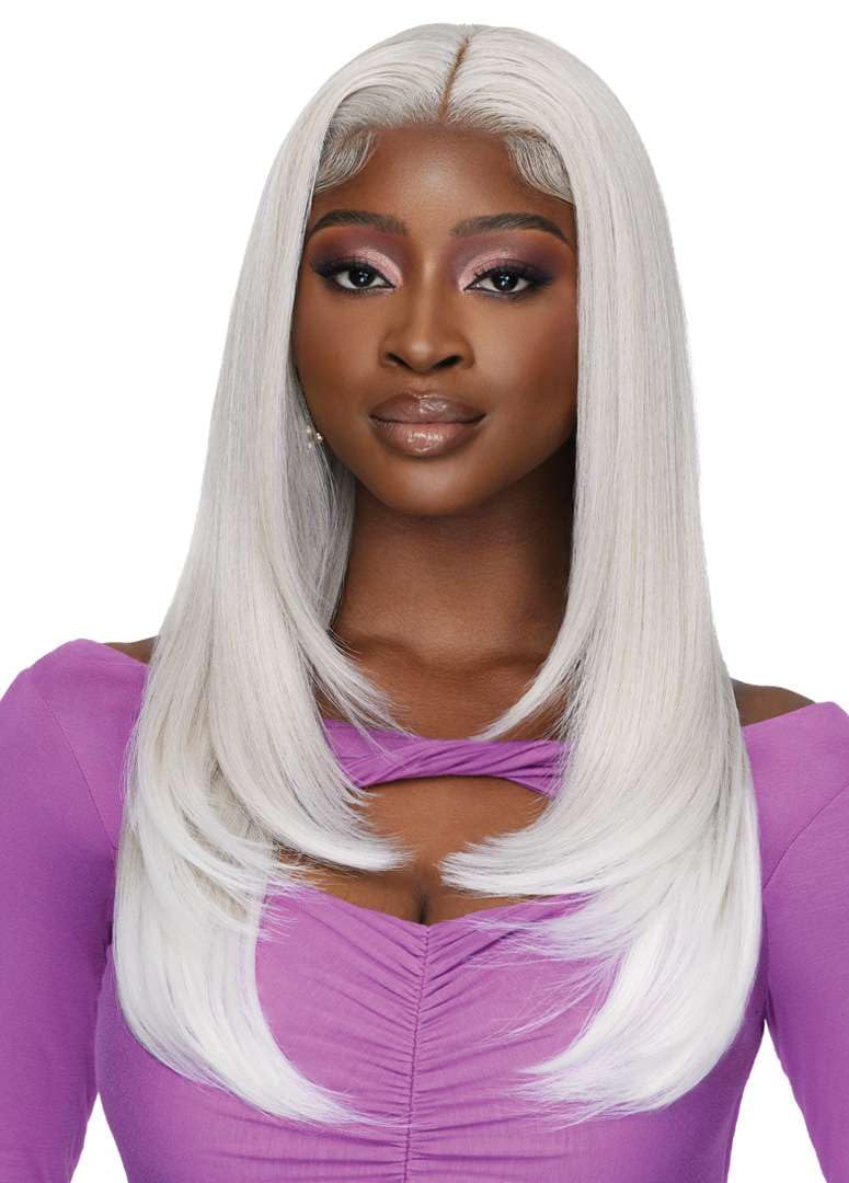 Amazon.com : Outre Lace Front Wig - Perfect Hair Line 13X4 - Swoop ...