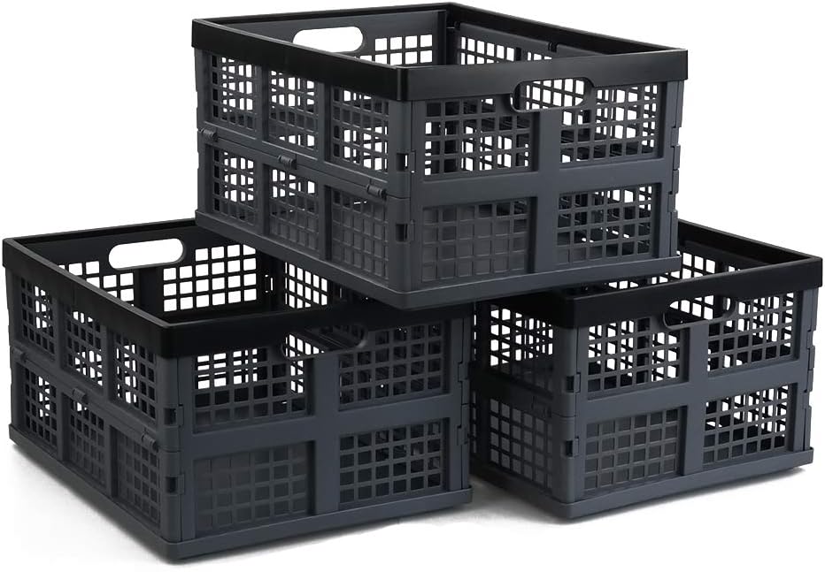 Amazon.com : Sterilite 16939006 Plastic Heavy Duty File Crate Stacking ...
