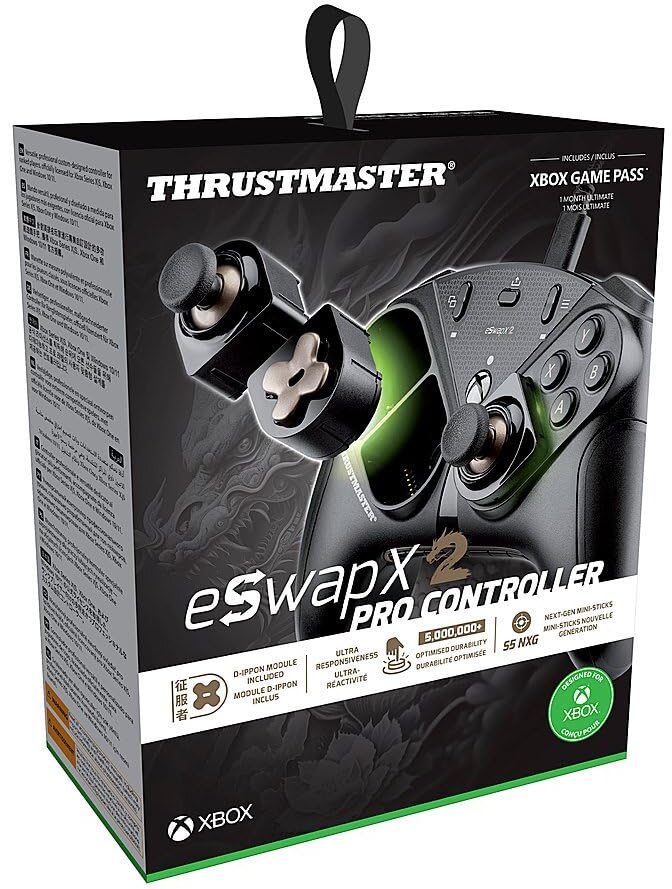 Thrustmaster ESWAP X 2 PRO Controller (Compatible with XBOX Series X|S ...