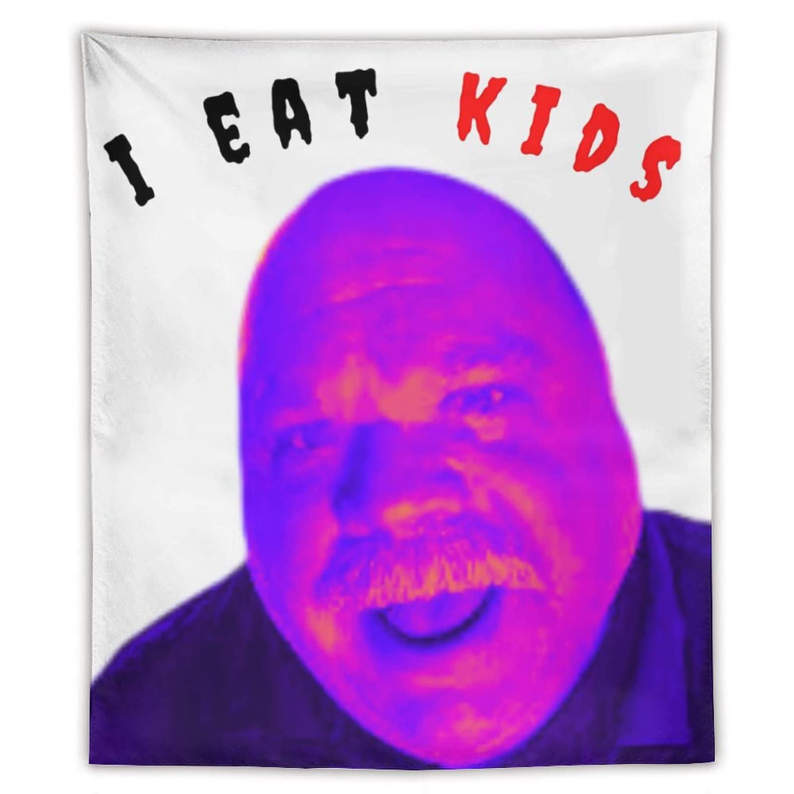 Amazon.com: ZAIRUIKE Bertram I Eat Kids Tapestry, Funny Meme Tapestry ...