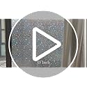 Amazon.com: Beautysaid Window Privacy Film Stained Glass 3D Rainbow ...