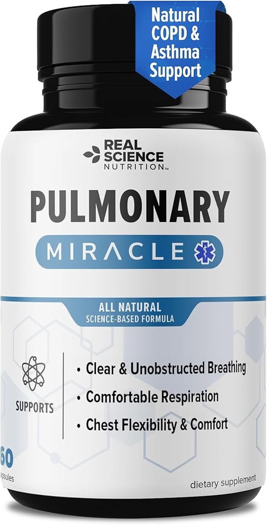 Amazon.com: Pulmonary Miracle COPD Relief and Lung Detox Capsules to ...