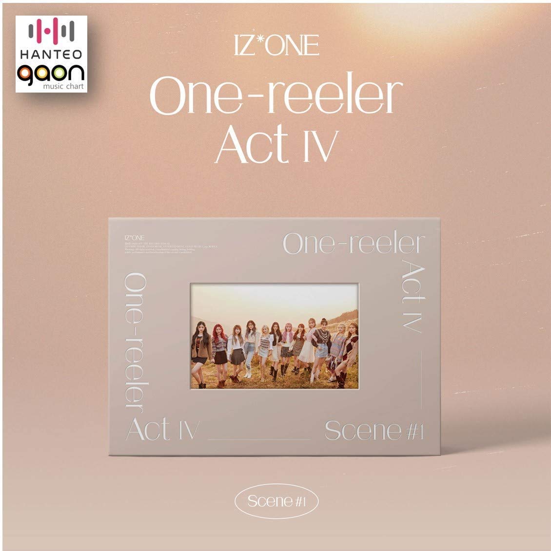 IZ*ONE - One-Reeler Act IV, Scene[ #1 Cover .ver] CD /Photobook/ Cover ...