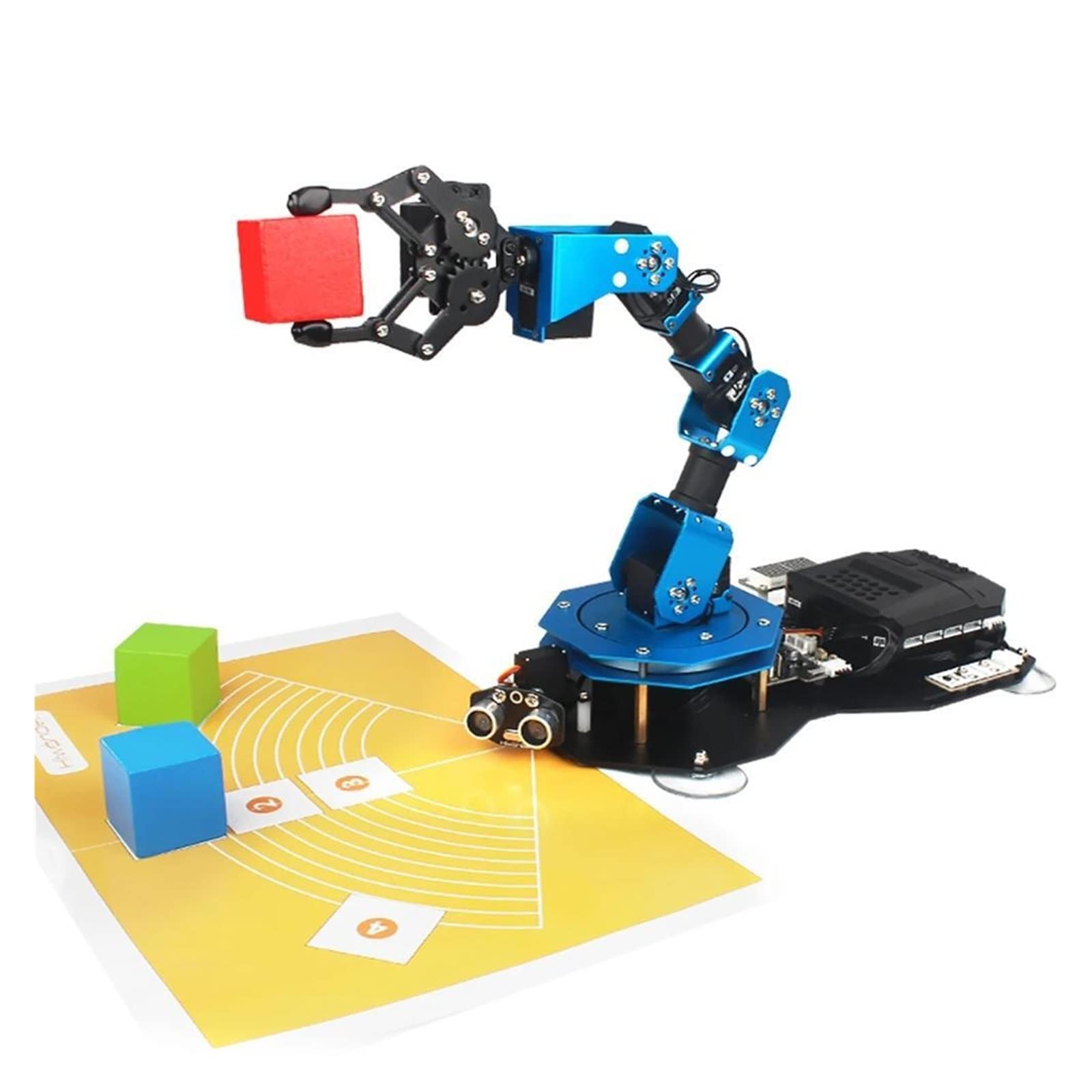 Buy LXSWY Robot arm 2.0 6DOF Robotic Arm Support Scratch Assemble ...
