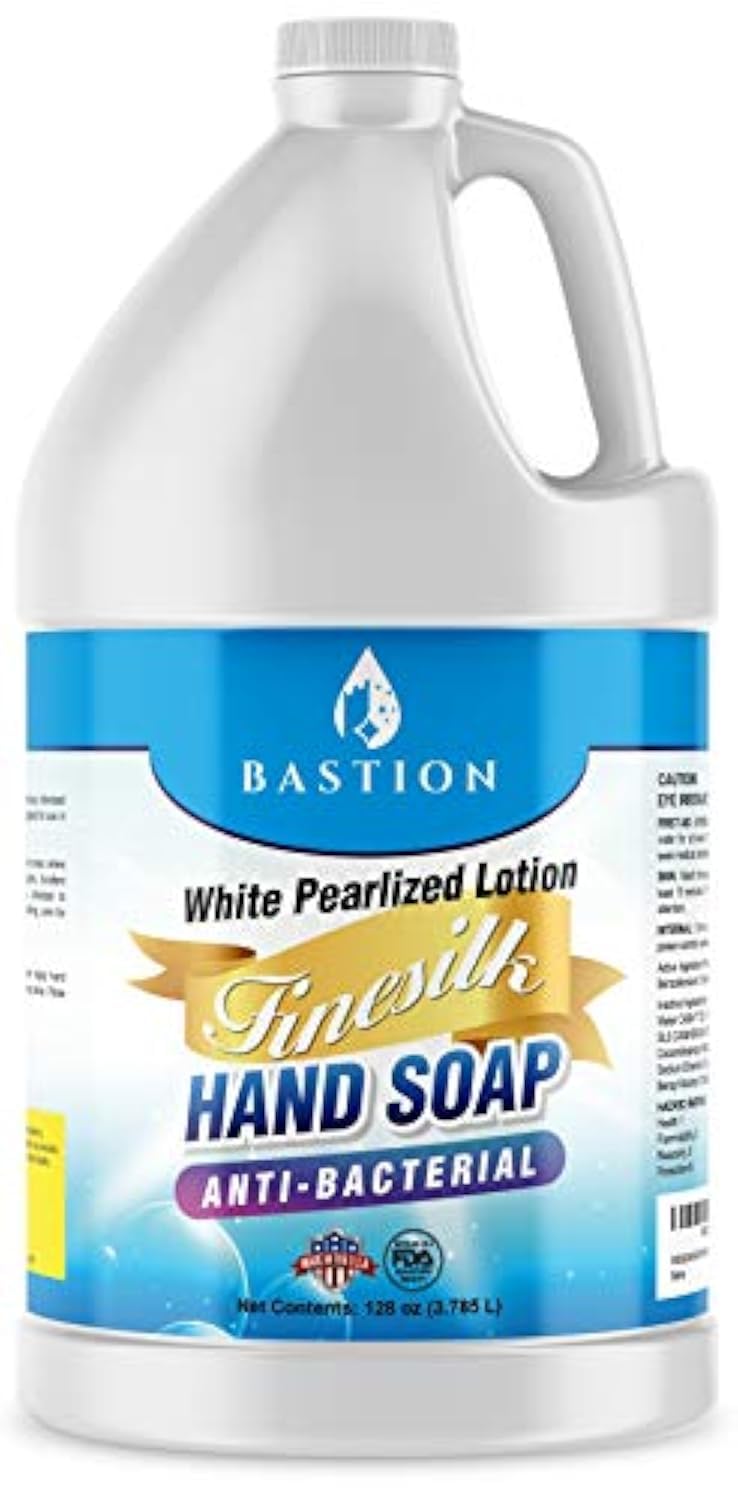 Amazon.com : Antibacterial Finesilk White Pearlized Lotion Liquid Hand ...