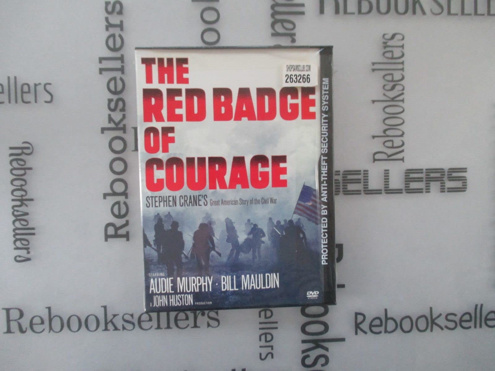 Amazon.com: The Red Badge of Courage [DVD] : Audie Murphy, Bill Mauldin ...