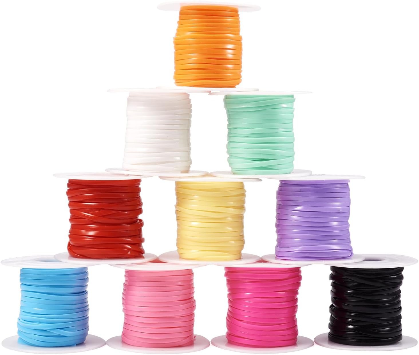 Great Five 160 Scoubidou Strings Plastic Lacing Strings Craft Gimp ...