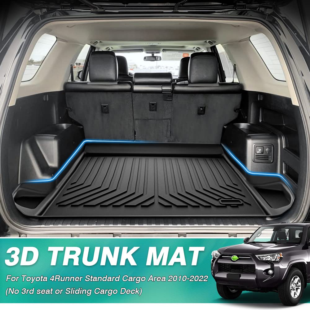 Custom Cargo Liner for 2010-2023 Toyota 4Runner, Only Fits 5 Seater ...