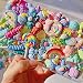 Amazon.com: 100pcs Slime Charms Cute Set, Bulk Mixed Resin Charms Set ...