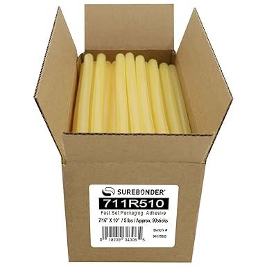 Amazon.com: 711R510 Full Size 10" Fast Set Packaging Adhesive Hot Glue ...