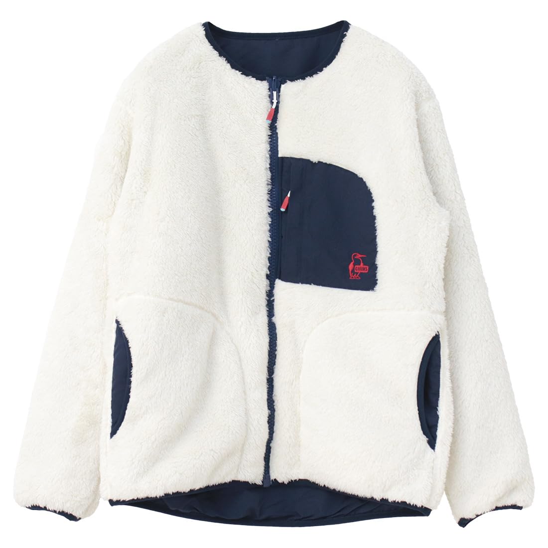 Amazon | [チャムス] フリースジャケット Elmo Fleece Reversible Blouson レディース | コート ...