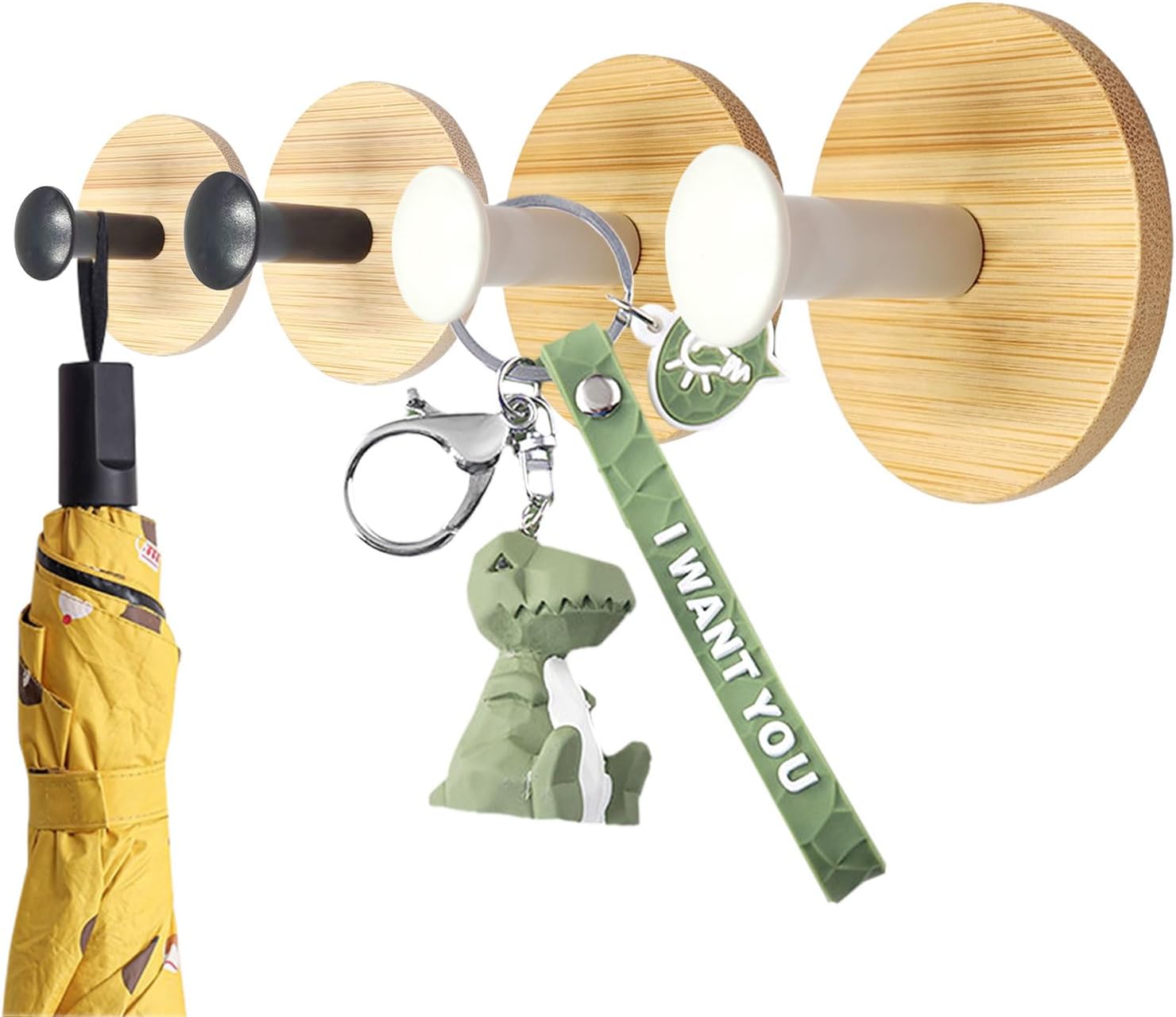 Amazon.com: BeiLeiNiceHK Wall Hooks Adhesive,4 Pieces Utility Coat ...