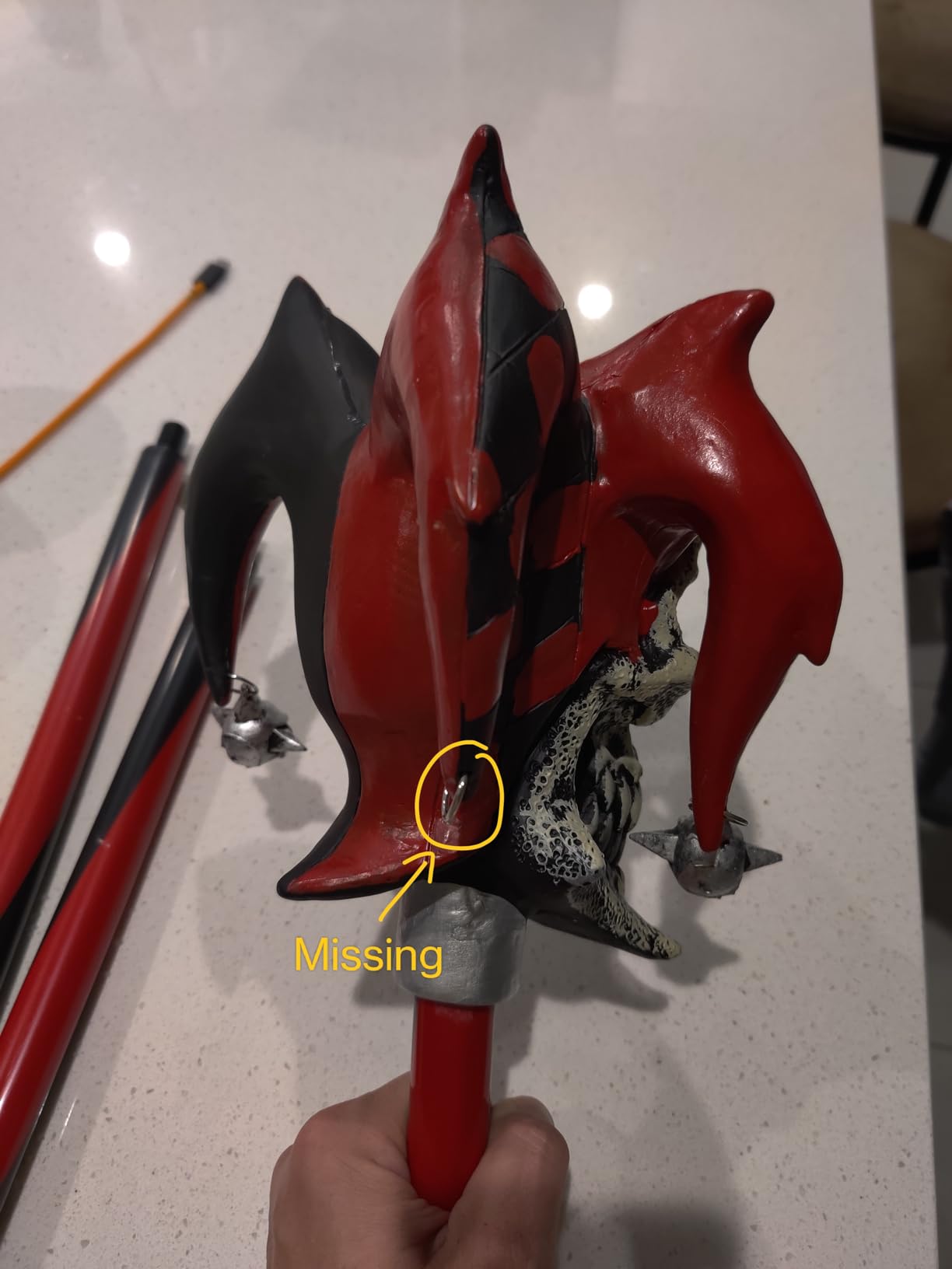 $6/mo - Finance California Costumes Psycho Jester Black and White Cane ...