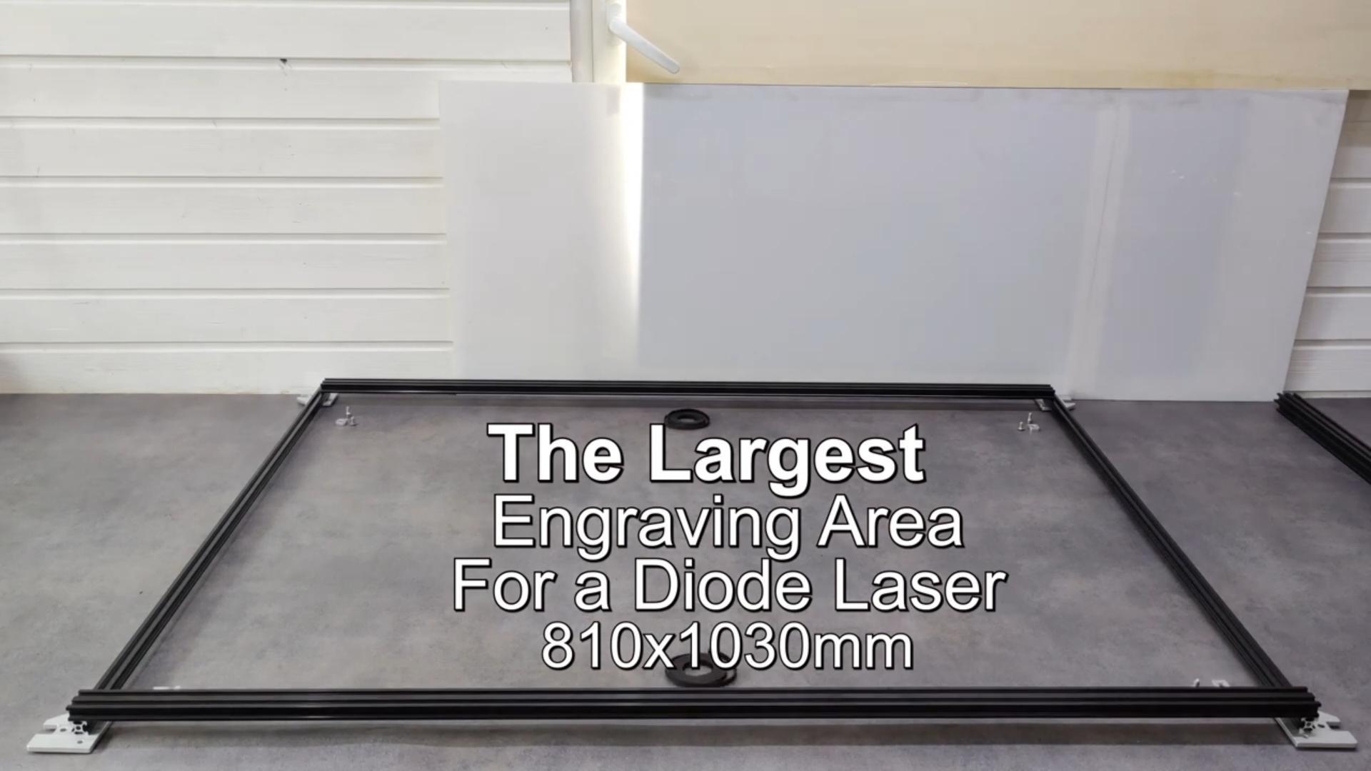 Watch NEJE 3 Max E40 with Extension Kit--810x1030mm on Amazon Live