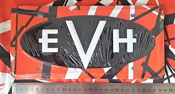 Amazon.co.jp: ヴァンヘイレン【EVH LOGO LICENSE PLATE】 オフィシャル ライセンスプレート 未開封品 ...
