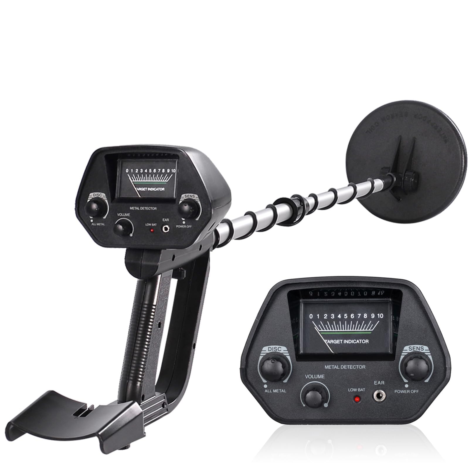 BAPHIYA Metal Detector for Adults Professional, All Metal/DLSC High ...