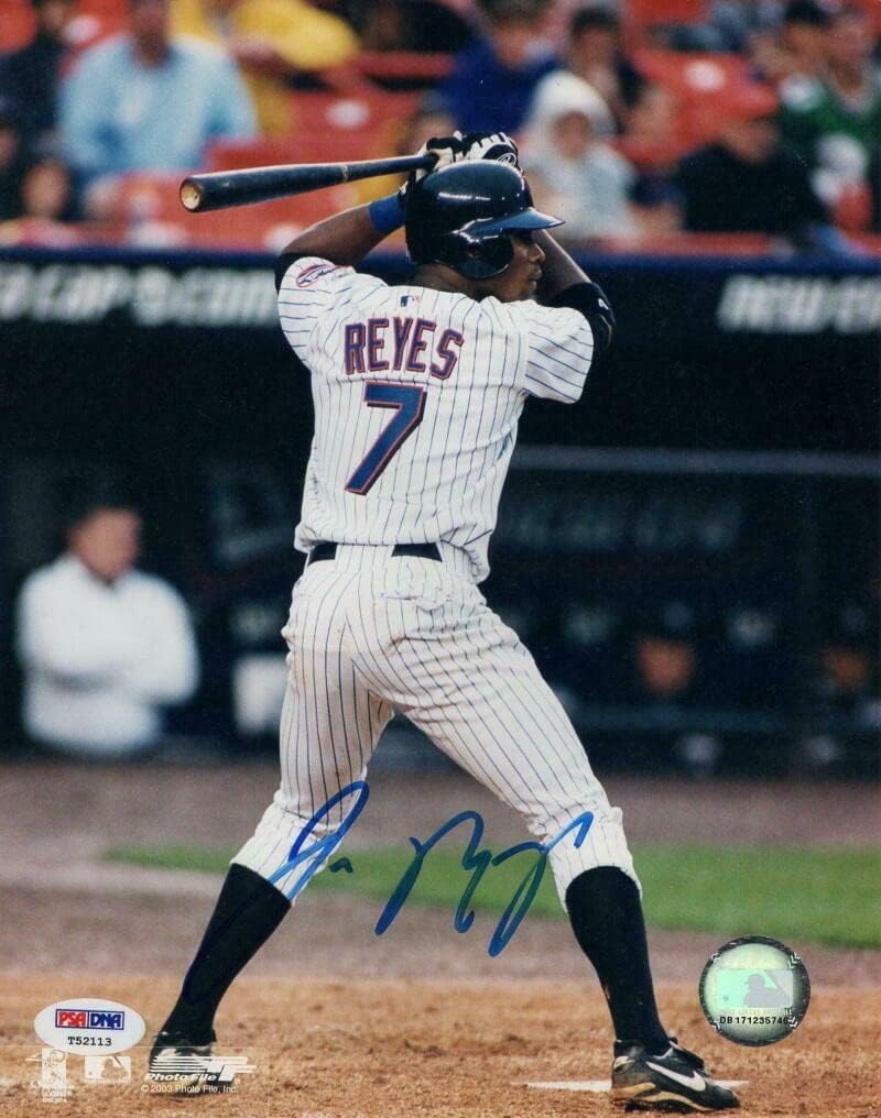 JOSE REYES SIGNED AUTOGRAPH 8x10 PHOTO - NEW YORK METS SUPERSTAR, RARE ...