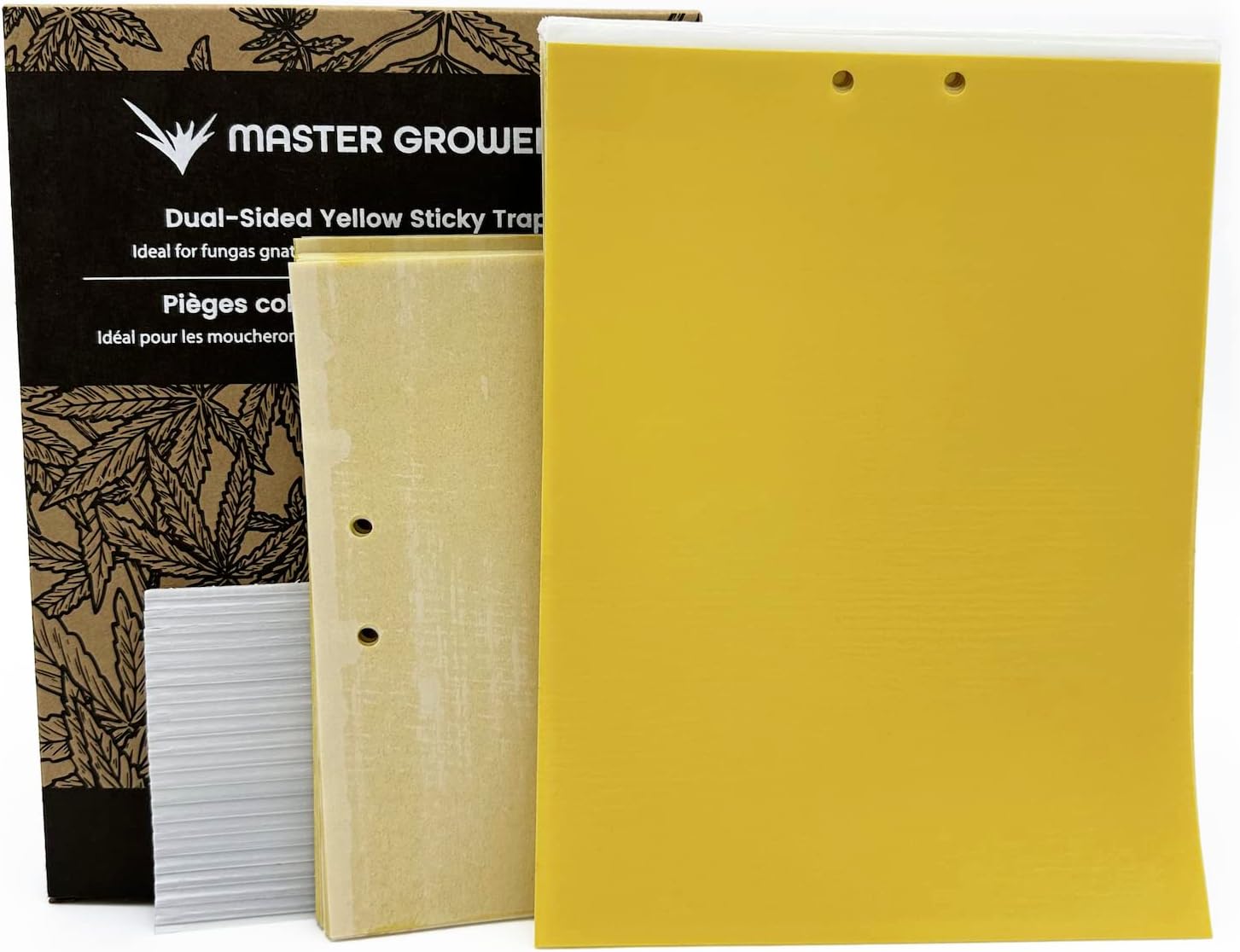 Master Grower Sticky Traps (40 Pack) – Double Sided Fly Strips for The ...
