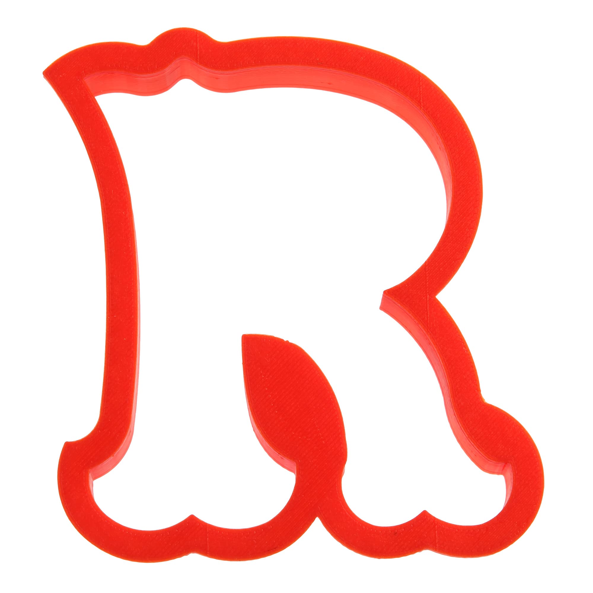 Amazon.com: Curly Letter R Cookie Cutter 4 Inch - Hand Made in the USA ...