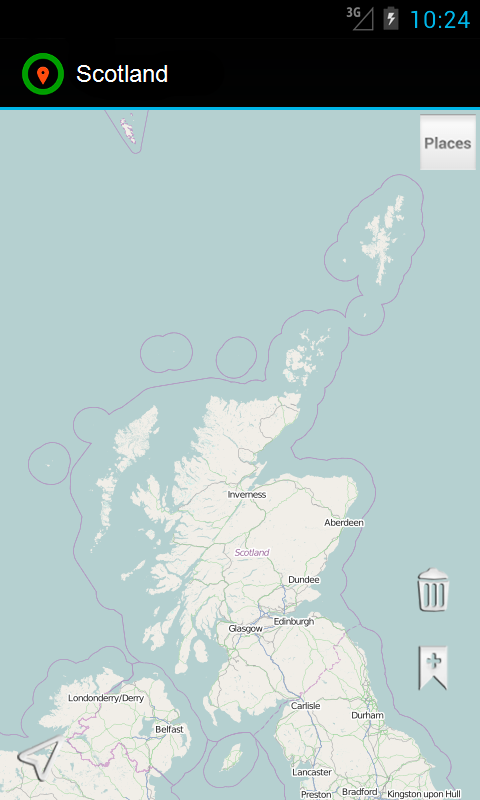 Scotland Vector Offline Map: Easy Navigation:Amazon.com:Appstore for ...