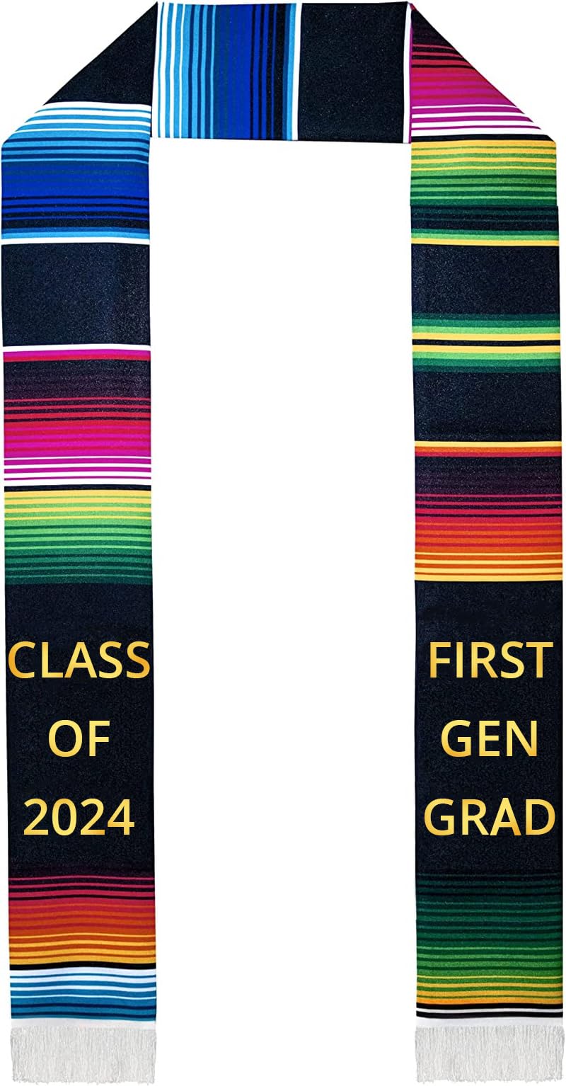 Amazon.com: Kwabla's Mexican Graduation Sash - Sarape First Generation ...