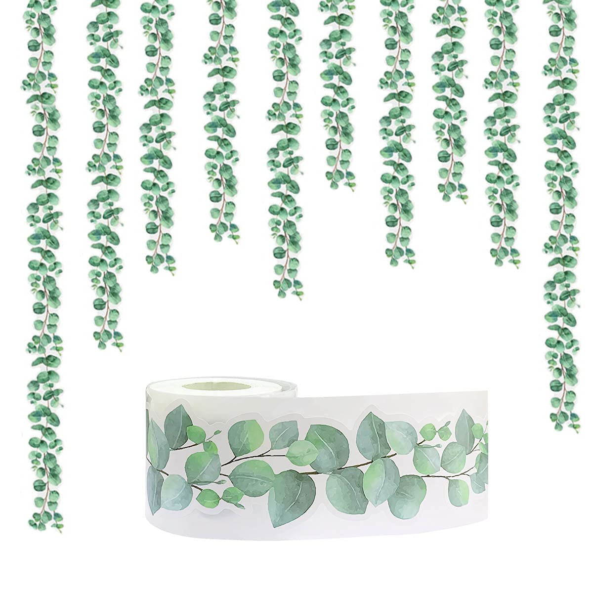 Buy 65 ft Adhesive Bulletin Board Border Trim Border Eucalyptus Border ...