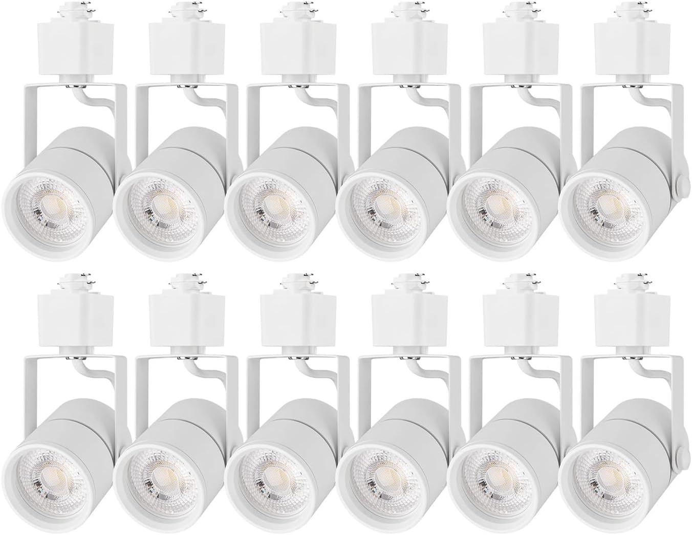 mirrea Bulb Replaceable LED Track Lighting Heads for White H Type Rail ...