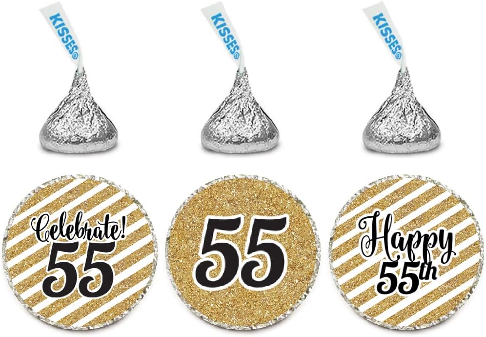Amazon.com: Andaz Press Milestone Chocolate Drop Labels Trio, Fits ...