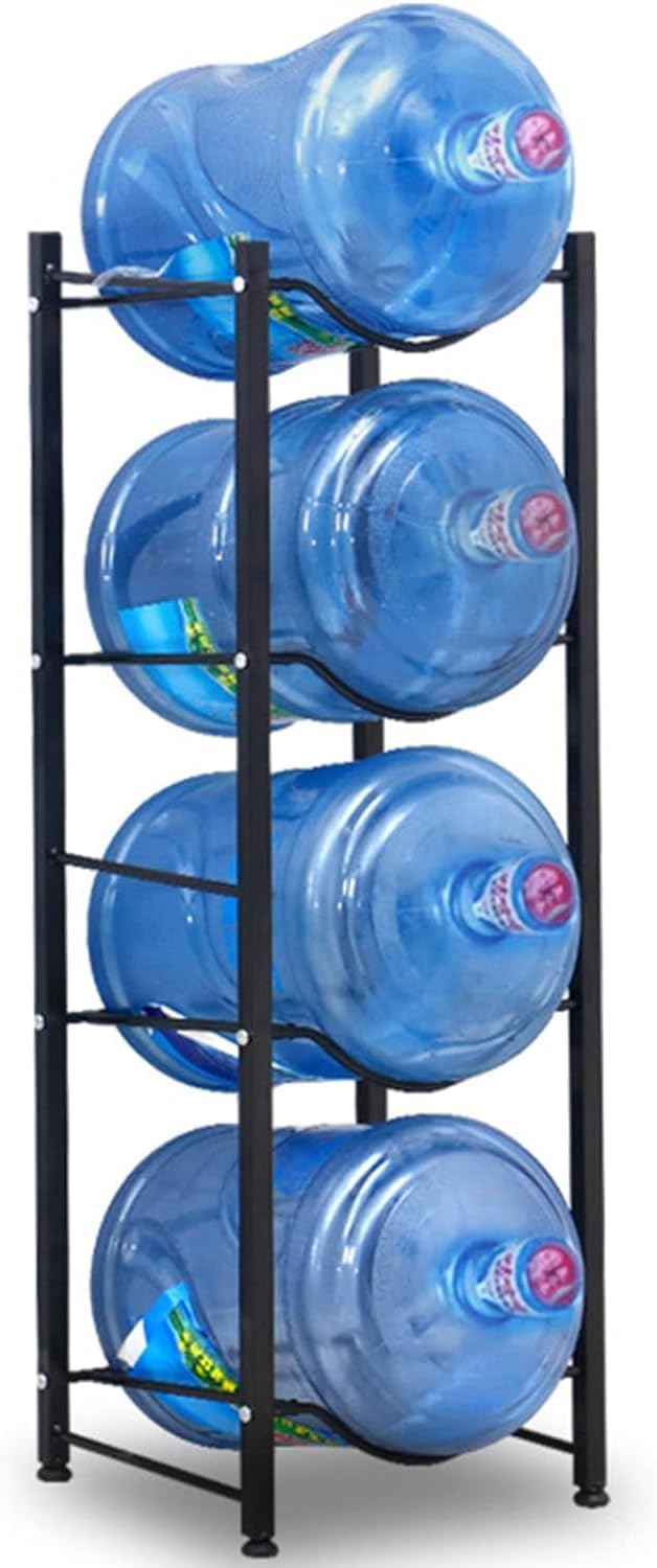 Water Cooler Bottle Holder Rack, Stackable Storage for Water Jugs ...