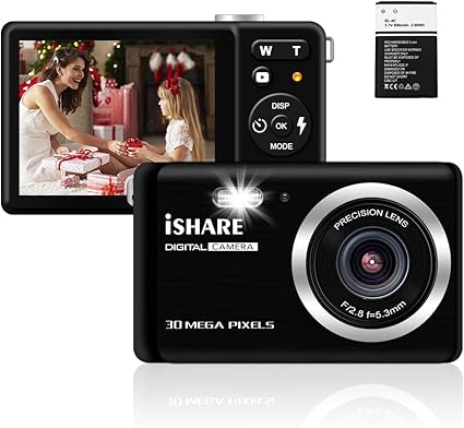 Small Digital Camera for Photography with 2.8" FHD 1080P 18X Digital ...