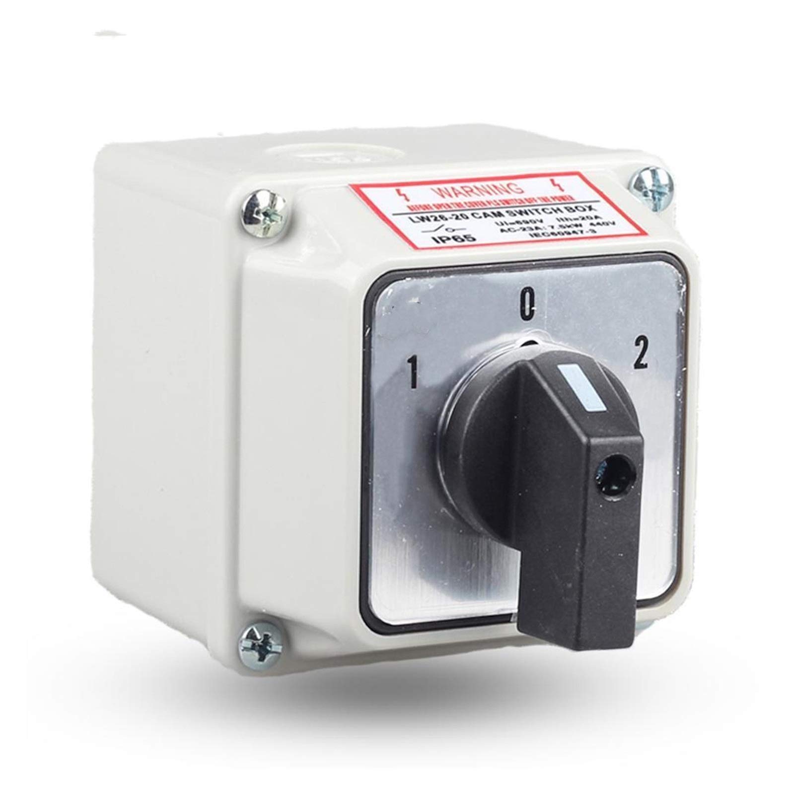 Buy Rotary switch LW26-20 20A Rotary Cam Switch Changeover Switch 3 ...