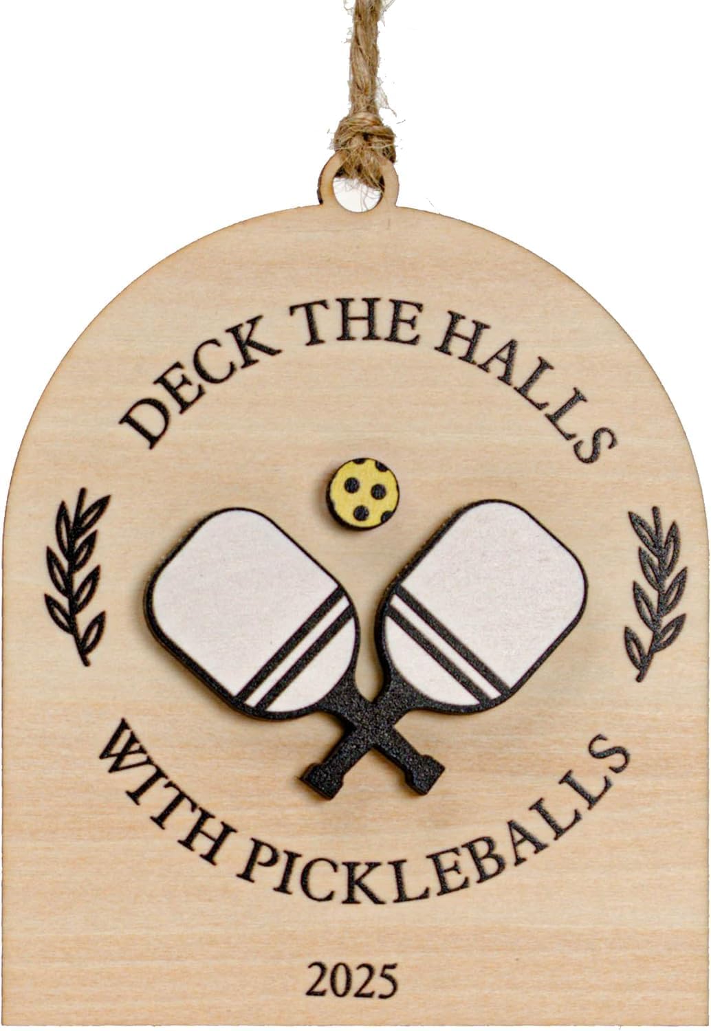 Amazon.com: Pickleball Ornament for Christmas Tree - Christmas ...