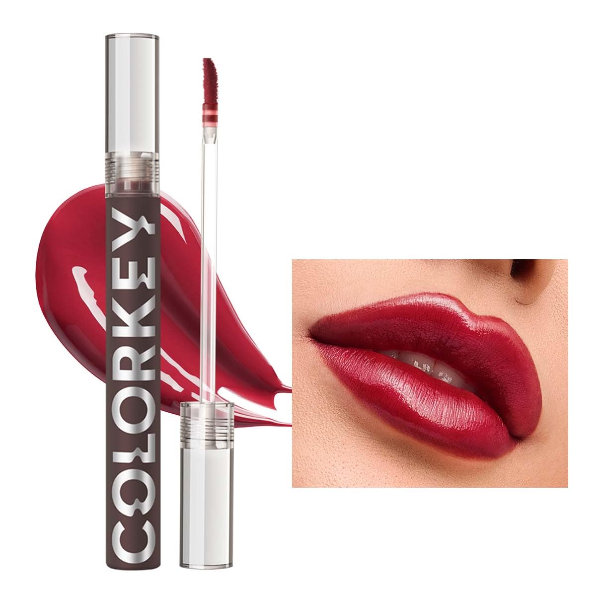 Amazon.com : COLORKEY Lip Gloss Mirror Series, Hydrating Lip Gloss with ...