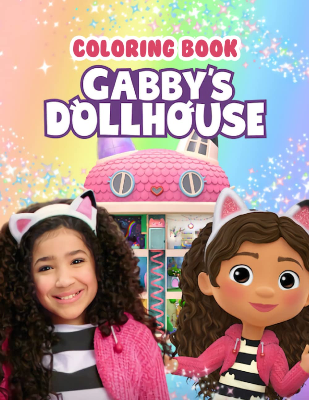 Buy Gabby’s Dollhouse Coloring Book For Kids: A Cool Coloring Book With ...