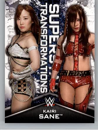 Amazon.com: 2020 Topps WWE Women's Division Superstar Transformations #ST-8 Kairi Sane Wrestling ...