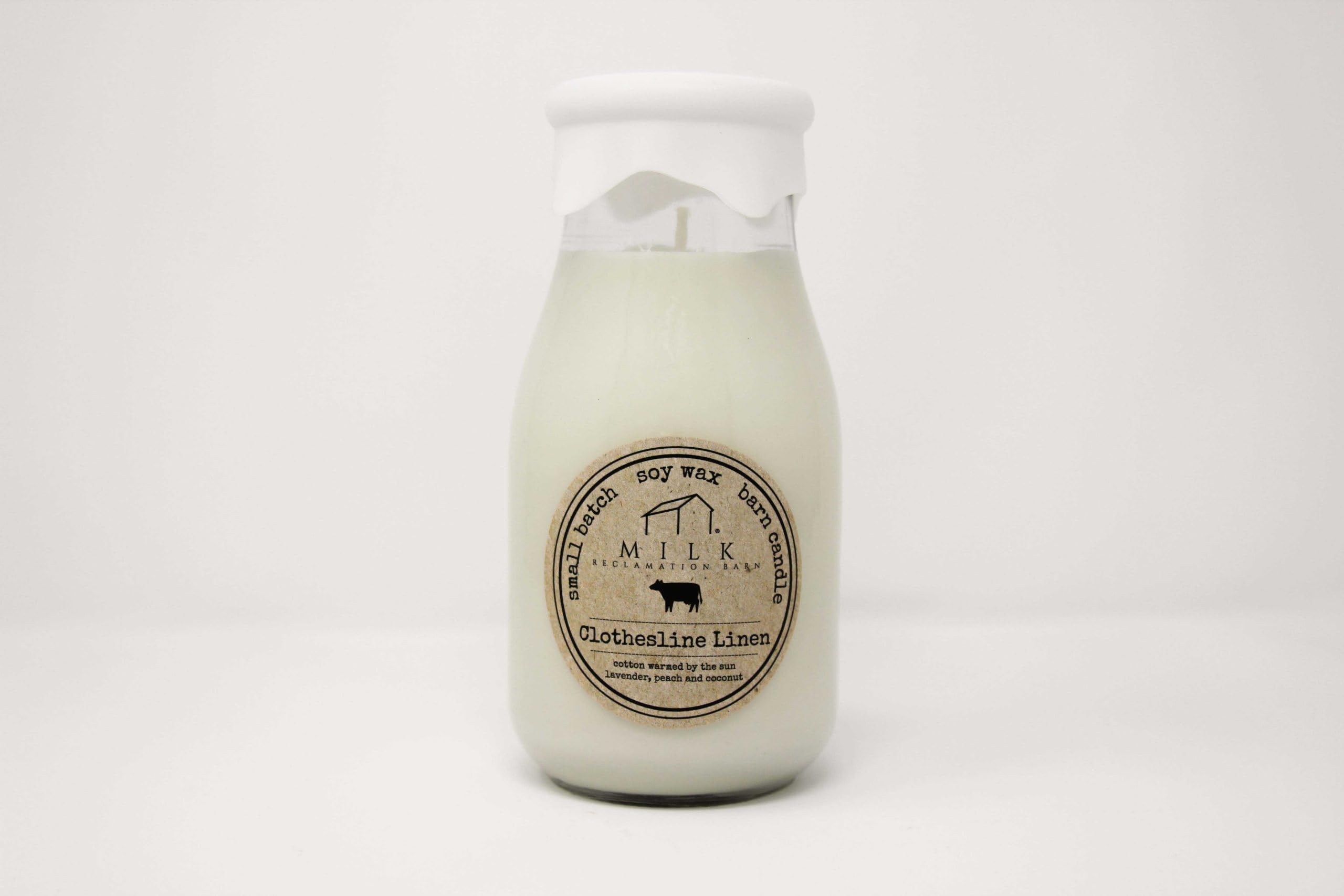 Amazon.com: Milk Reclamation Barn's Milk Bottle (13 oz) Candle ...