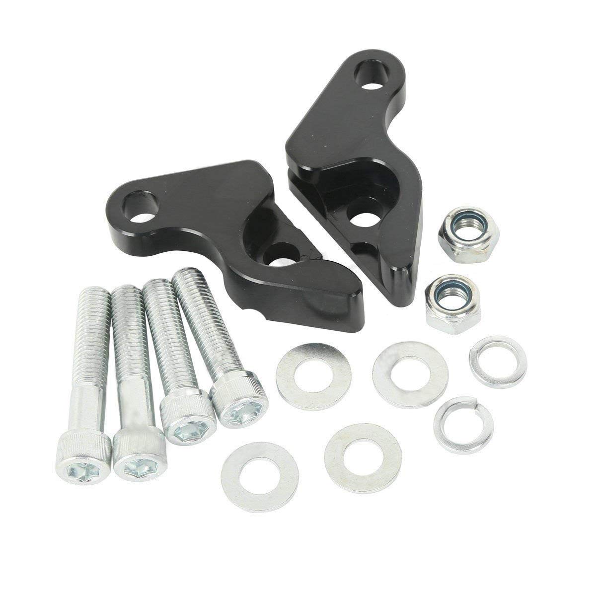 Amazon.com: TCMT Black 1" Inch Rear Shock Lowering Kit Fits For Harley ...
