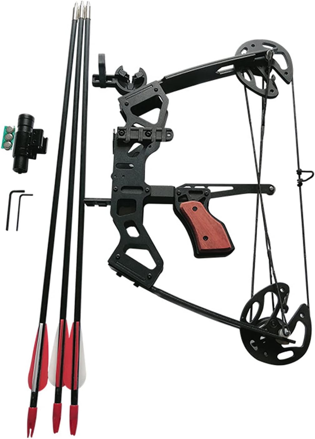 40-Pound New Armor-Breaking X Mini Composite Pulley Bow And Arrow Set ...