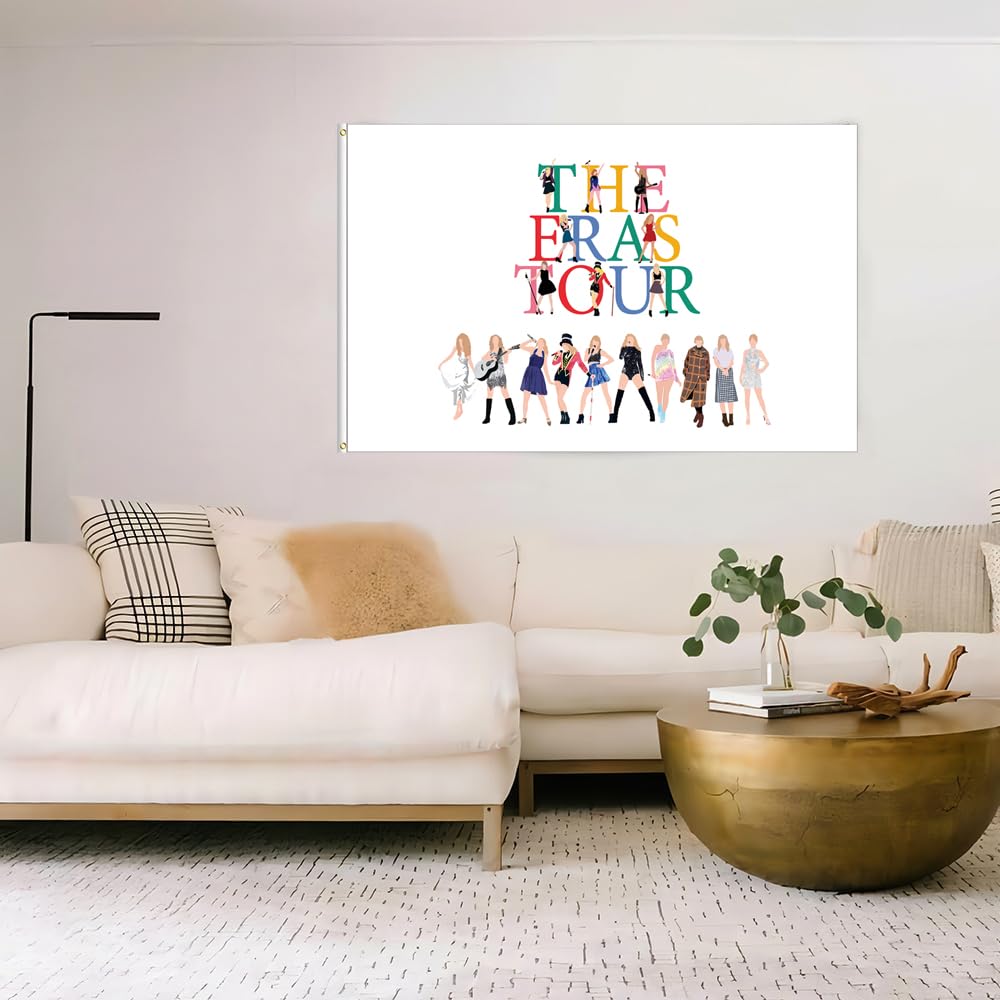 Snapklik.com : Colorful Music Singer Flag 3x5 Ft - Eras Tour Flags ...