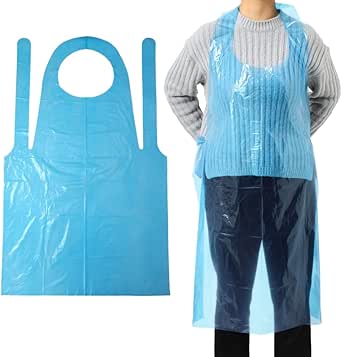 Amazon.com: Urby Regular Size Full Body Coverage Disposable Aprons For ...
