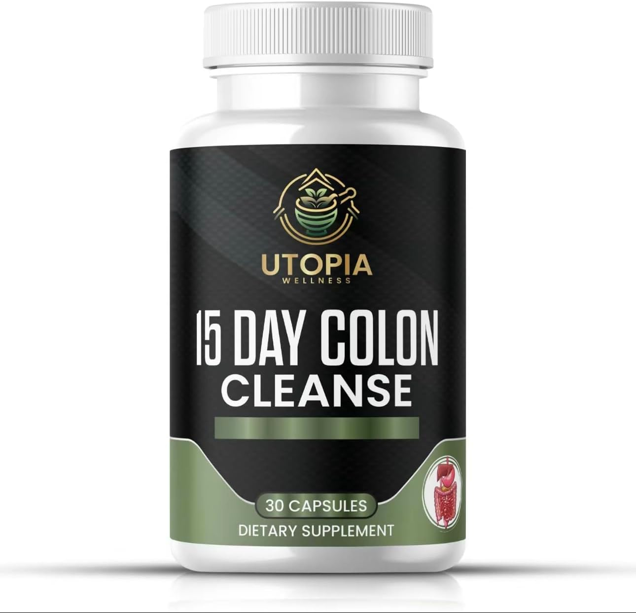 Amazon.com: utopia store 15 Day Colon Cleanse - Gut and Colon Support - Advanced Gut Cleanse ...