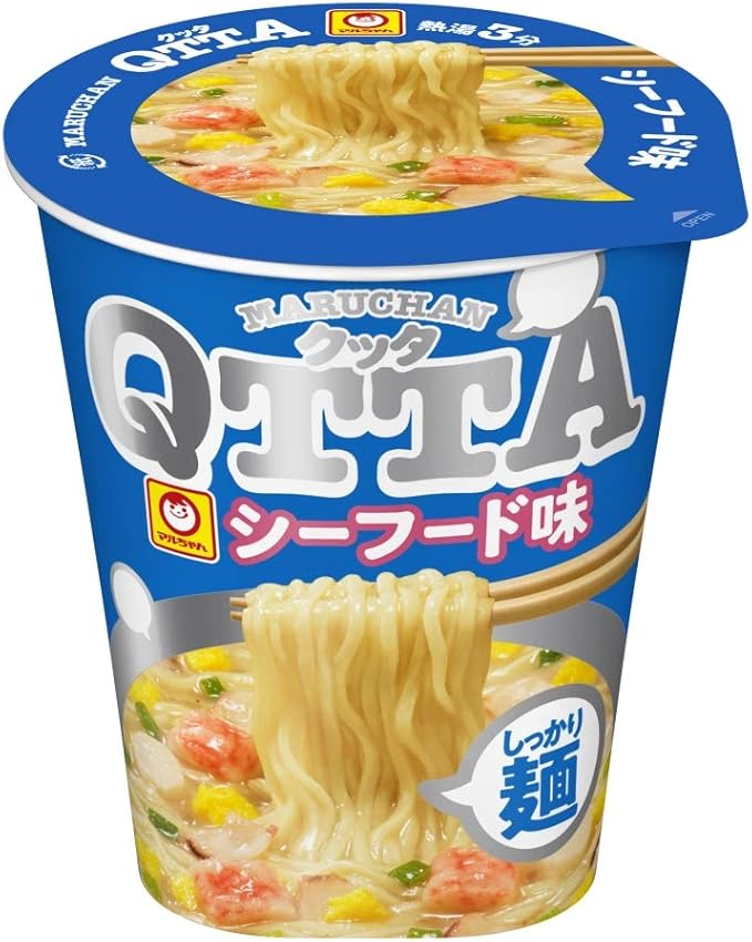 Amazon | MARUCHAN QTTA シーフード味 78g ×12個 | QTTA(クッタ) | ラーメン 通販
