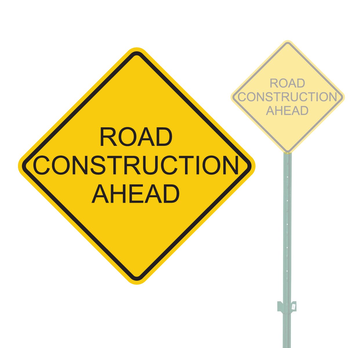 Road Construction Sign